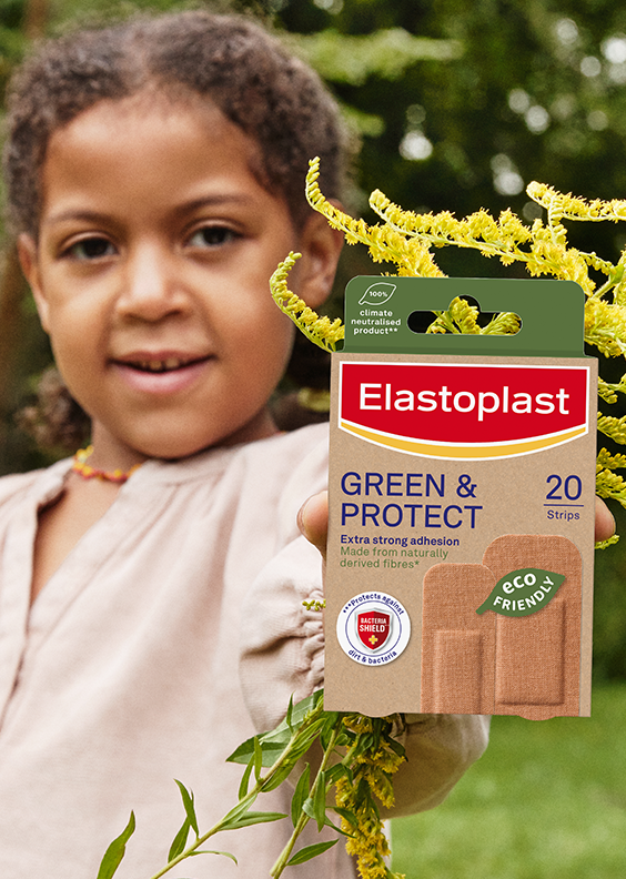 More sustainable Plasters Elastoplast GREEN & PROTECT