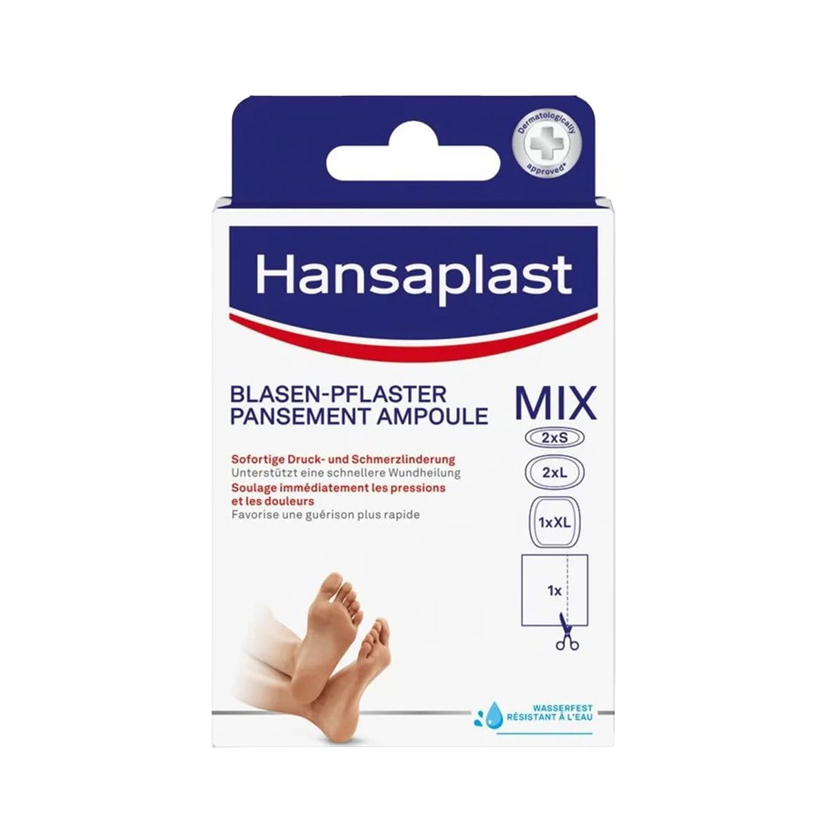 Hydrokolloid-Pflaster für schnelle Wundheilung - Hansaplast