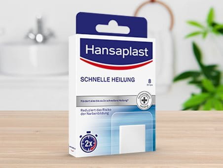 Hydrokolloid-Pflaster für schnelle Wundheilung - Hansaplast