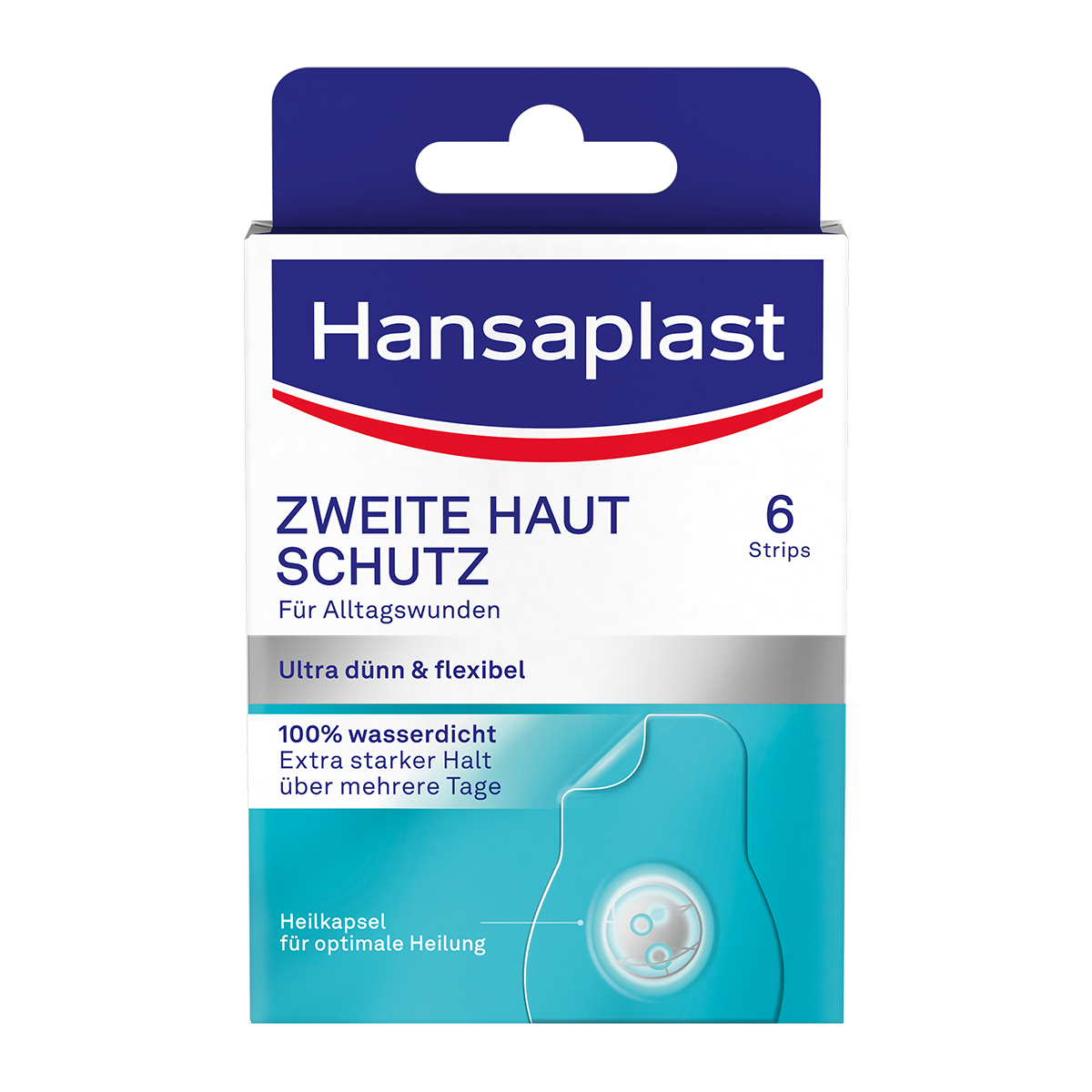 Hansaplast Zweite Haut Hydrokolloid-Pflaster: Schnellere Heilung