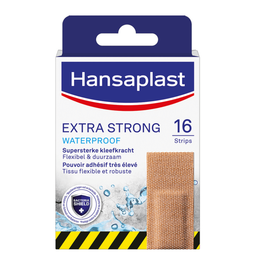 Extra Sterke Pleisters Waterproof 16ST | Hansaplast