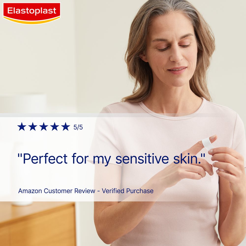 Sensitive Plasters | Light, Medium & Dark Skin Tones | Elastoplast