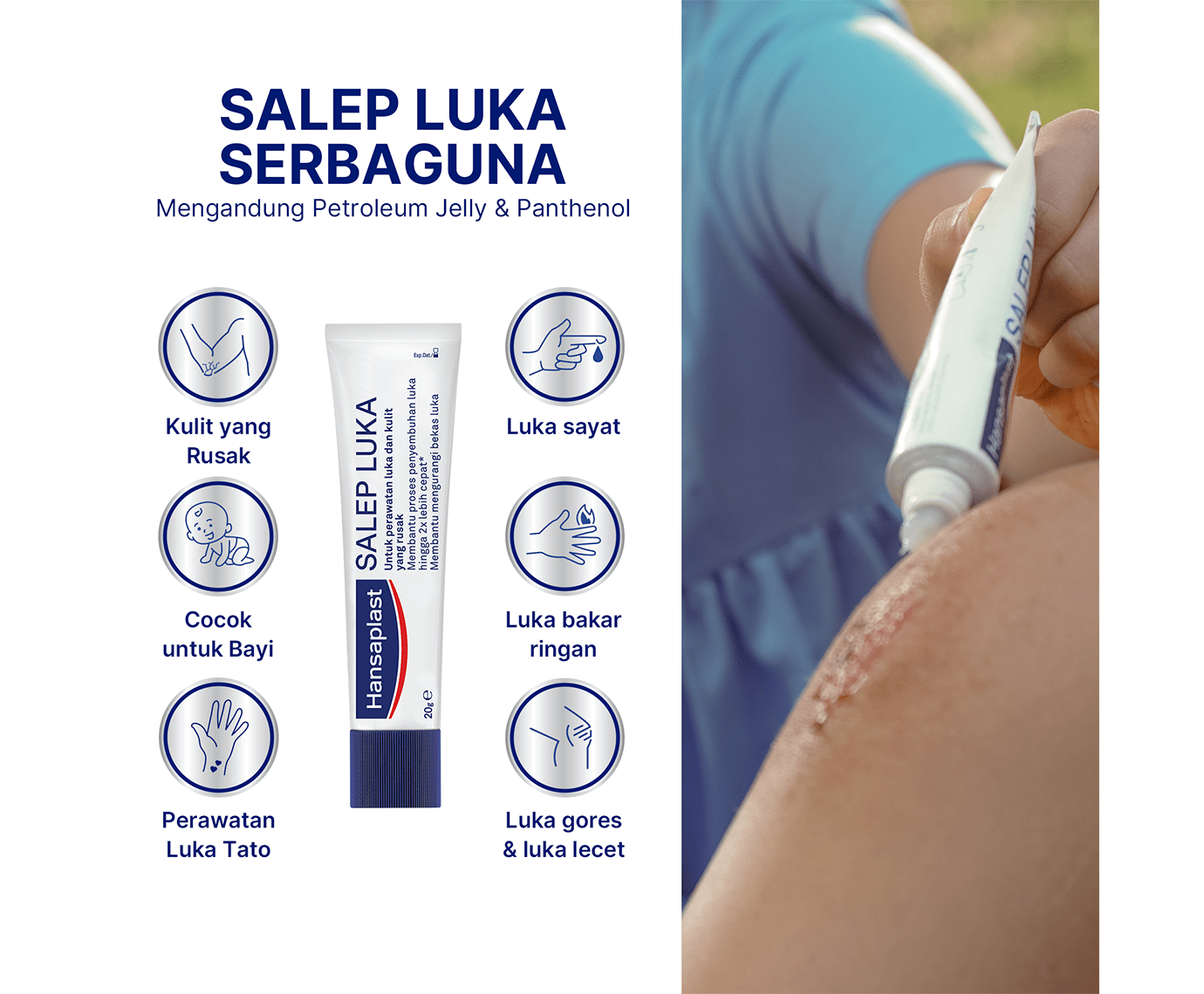 Salep Luka 20g | Hansaplast.id