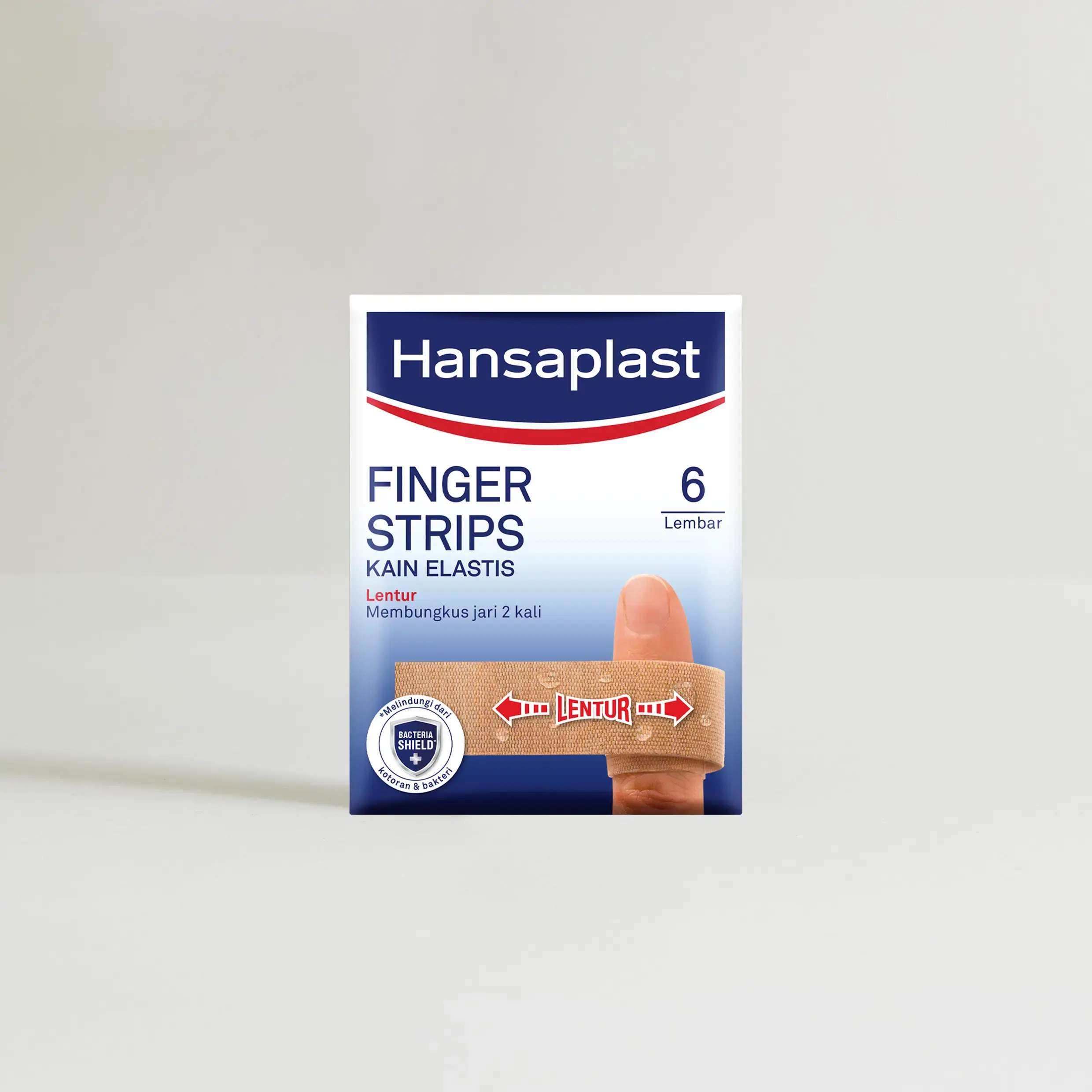 Kain Elastis 6 Finger Strips |Hansaplast.id