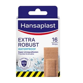Hansaplast Extra Tough Waterproof Plasters - For Durable Protection
