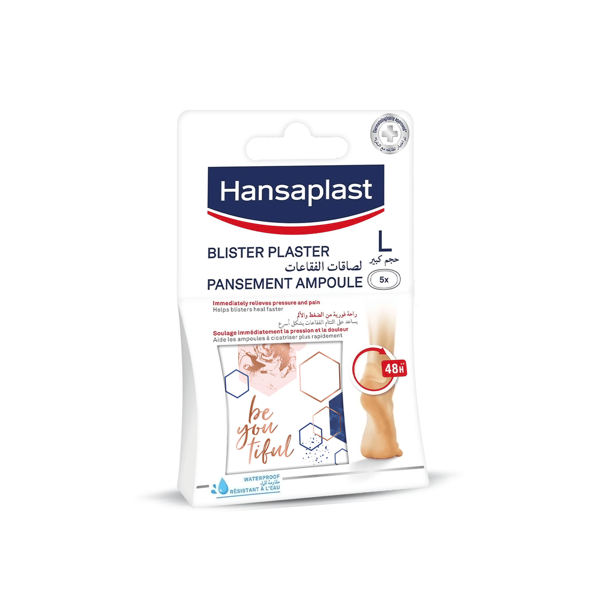 Large Blister plasters: Big help for painful feet - Hansaplast