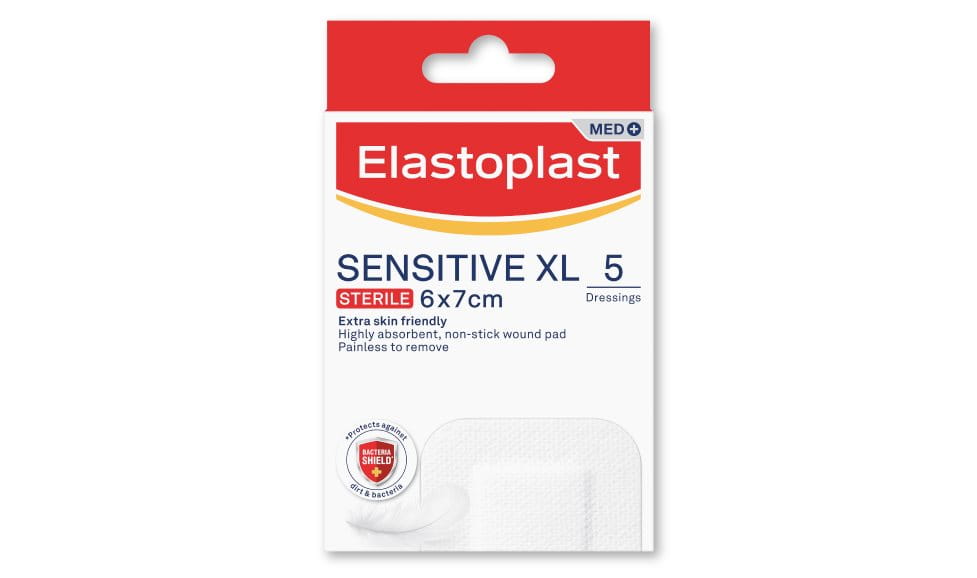 Large Wound Dressings for Sensitive Skin | XL & XXL Plasters | Elastoplast