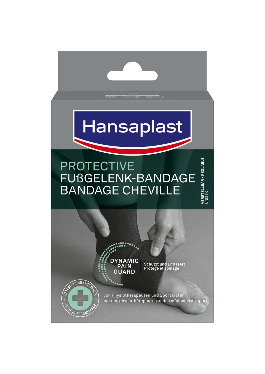 Strapper le genou: comment faire – Hansaplast