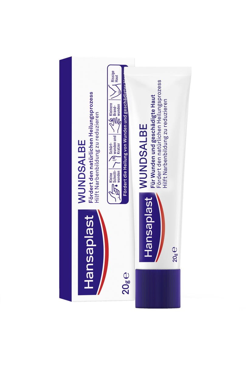 Hansaplast Wundsalbe für die Förderung des natürlichen Heilungsprozesses