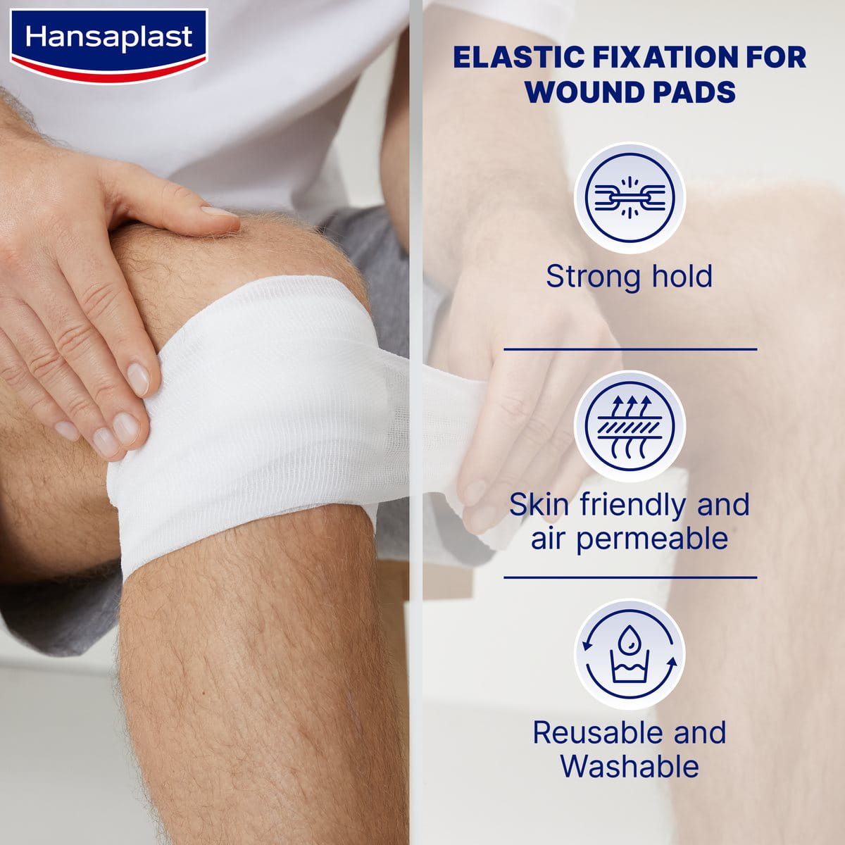 Hansaplast Elastic Fixation Bandage