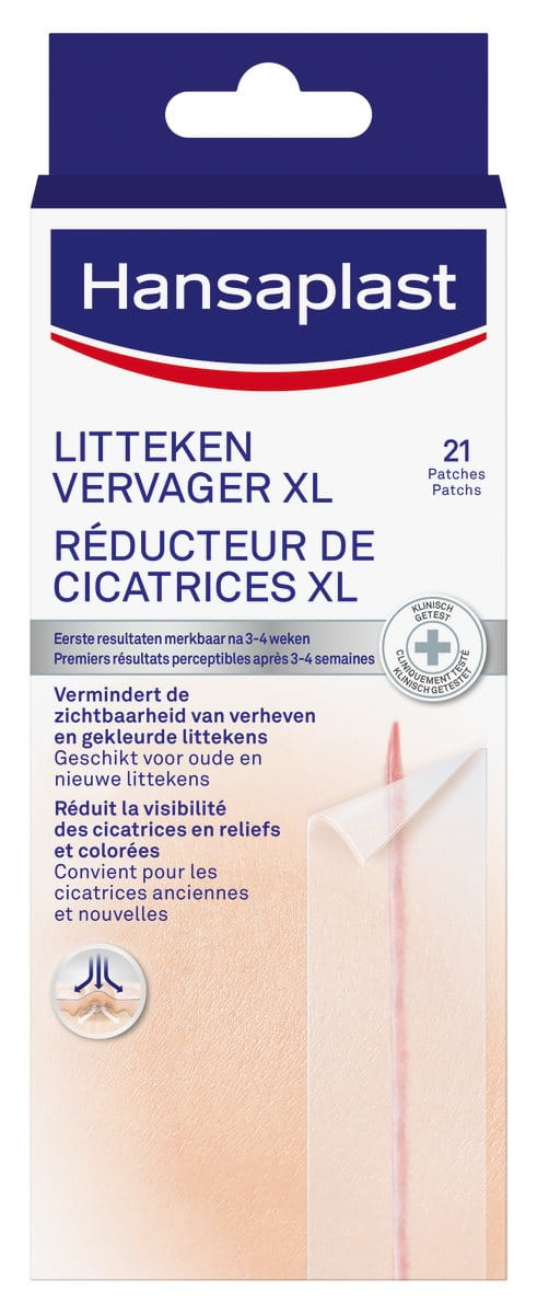 Hansaplast Littekenvervager - verzorgende littekenpleister
