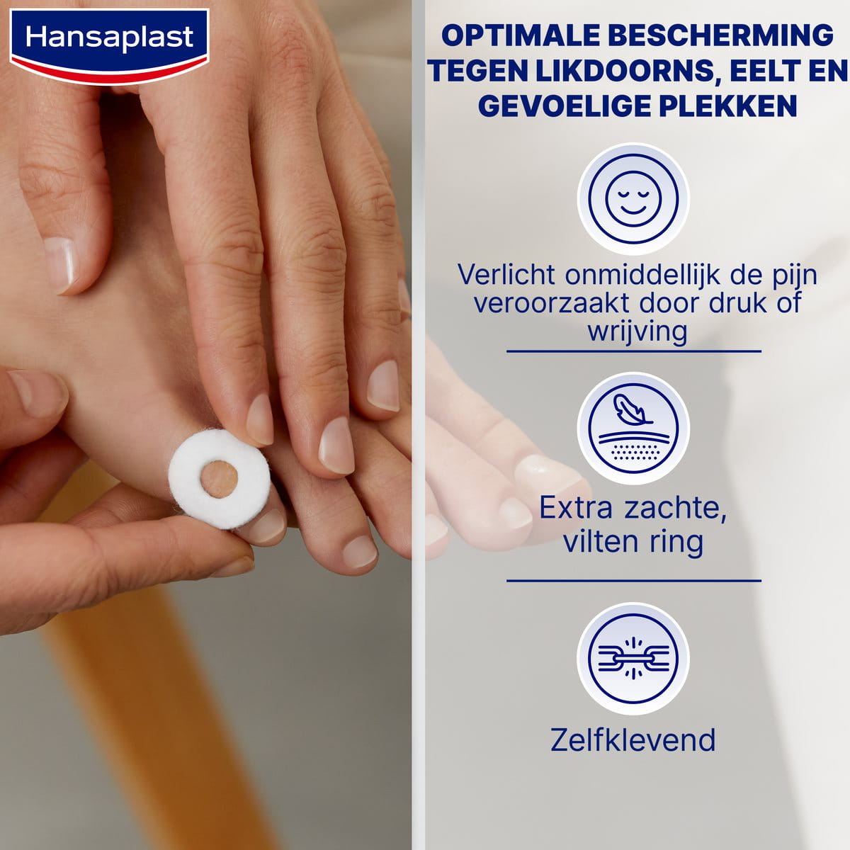 Likdoorn: (eksteroog) verwijderen & behandelen | Hansaplast