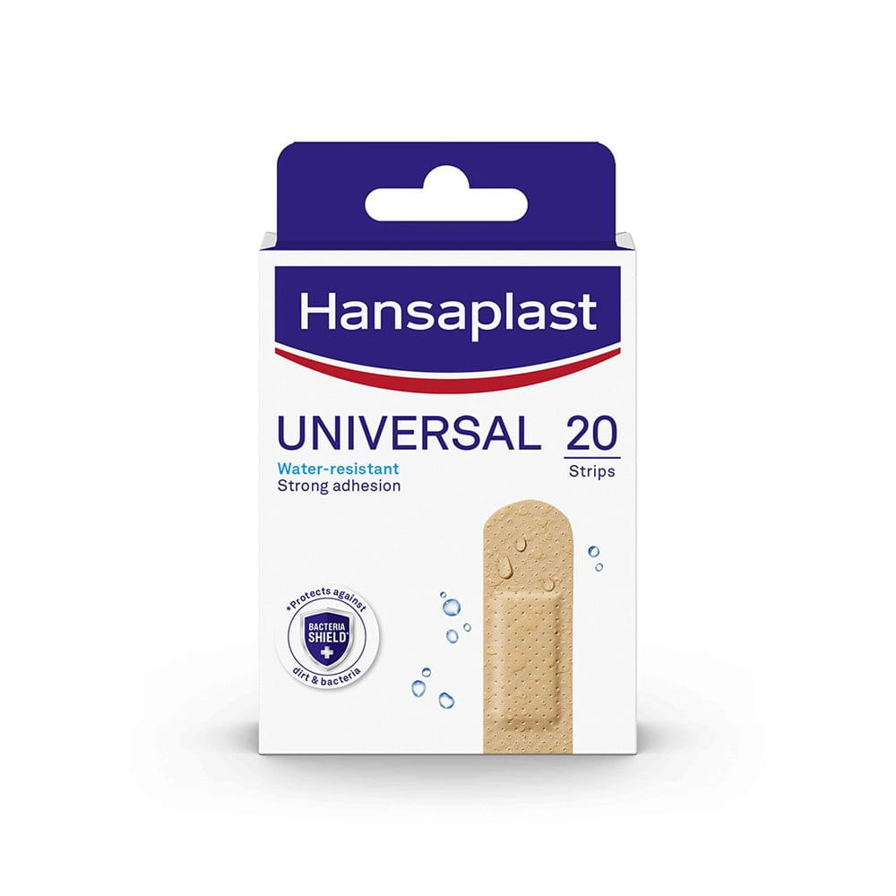 Hansaplast Universal Wound Plasters | Water-resistant | Strong Adhesion ...
