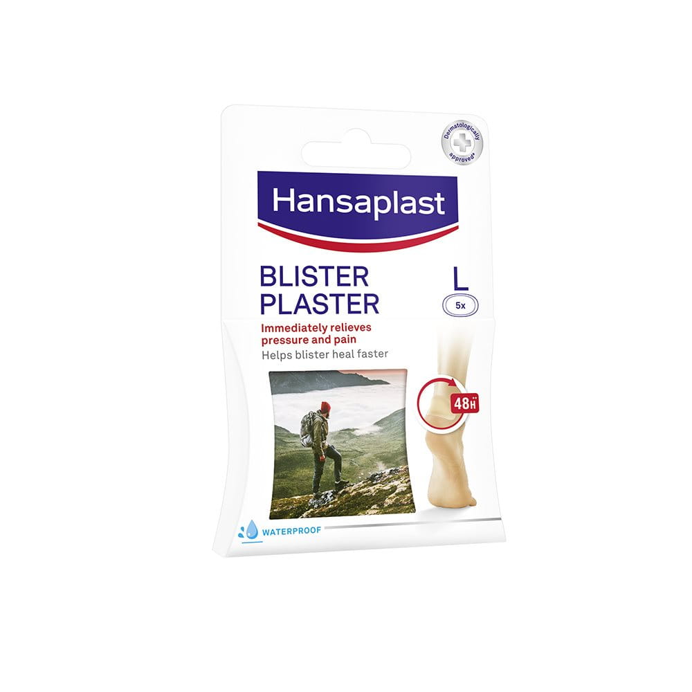 Large Blister plasters: Big help for painful feet - Hansaplast
