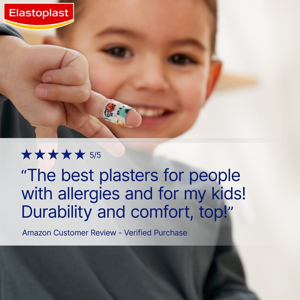 Sensitive Kids Plaster (20 Strips) | Elastoplast UK