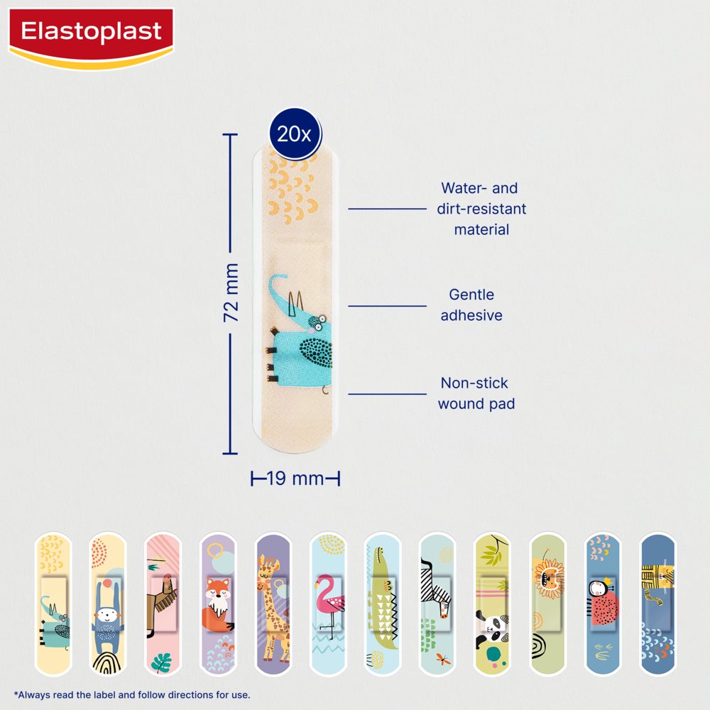 Kids Animal Plasters | Elastoplast