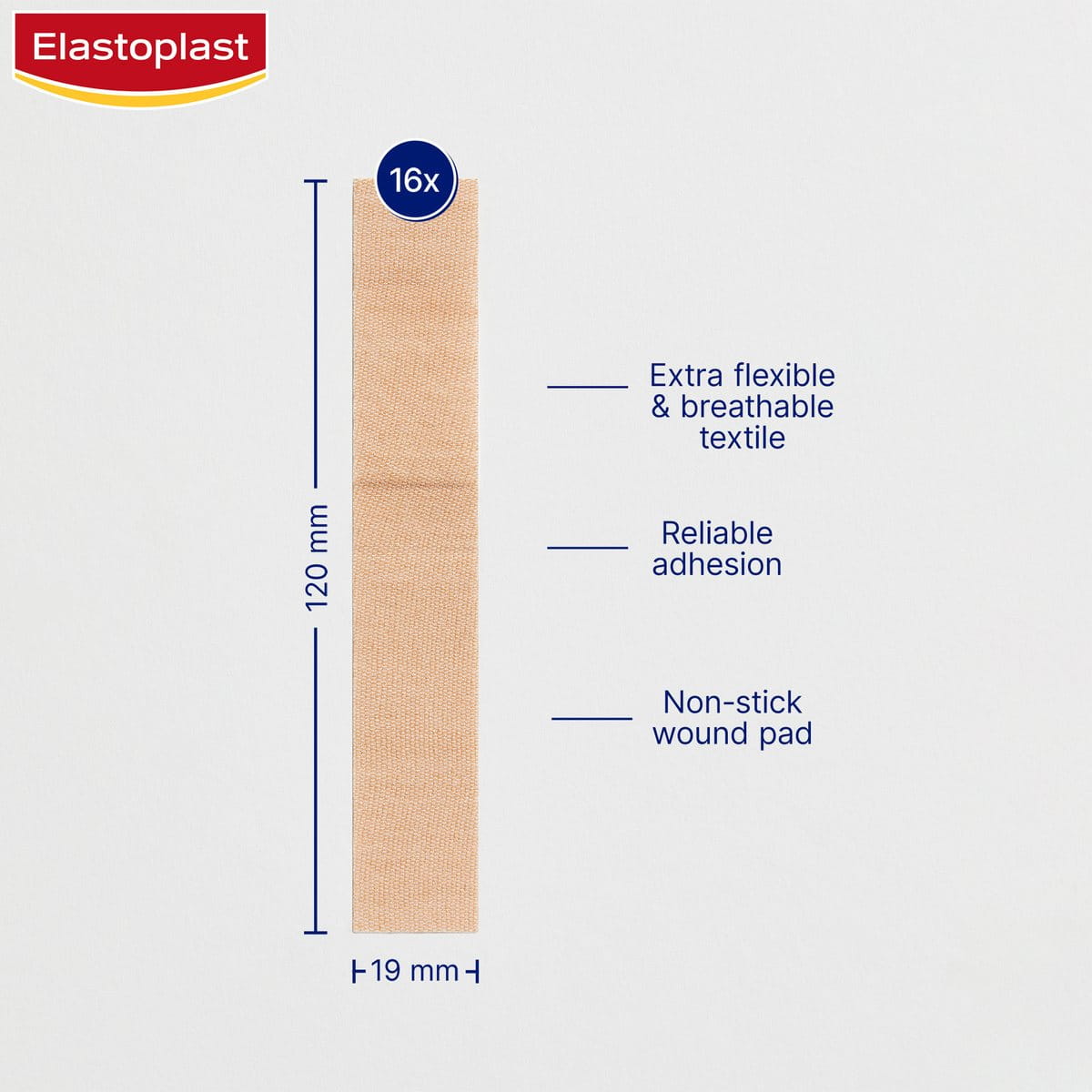 Finger Plasters | Fabric Finger Strips | Elastoplast