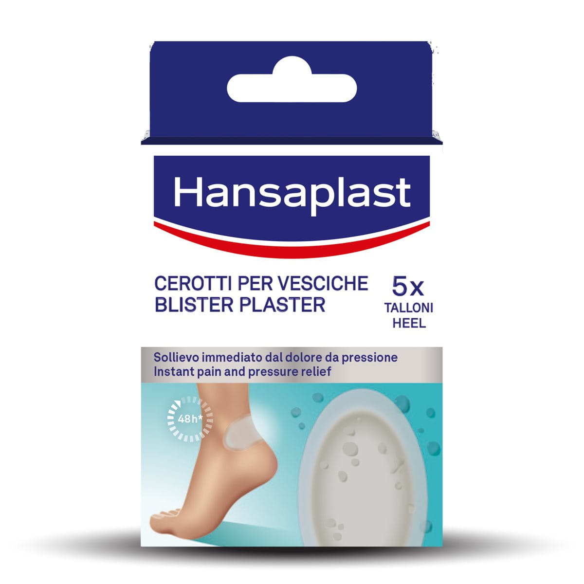 Large Blister plasters: Big help for painful feet - Hansaplast